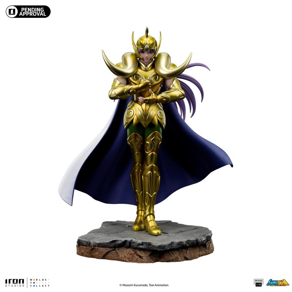 SAINT SEIYA - Aries Mu - Statue Art Scale 1/10 23.15cm : ShopForGeek ...