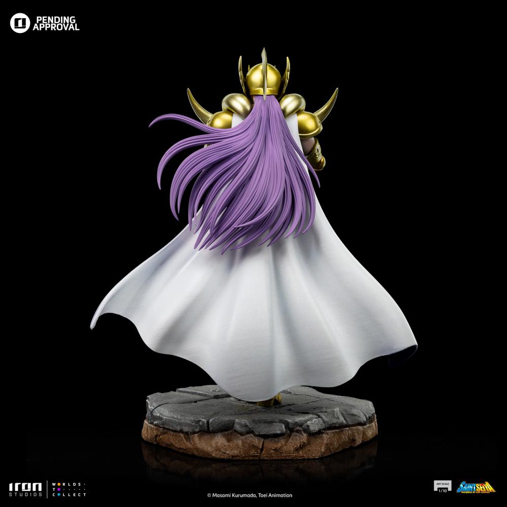SAINT SEIYA - Aries Mu - Statue Art Scale 1/10 23.15cm : ShopForGeek ...