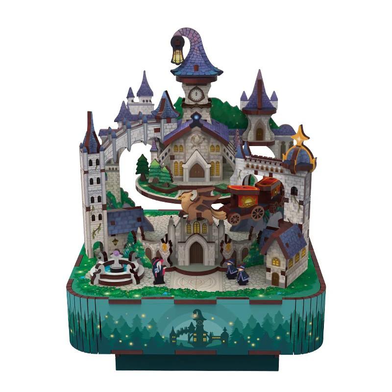 MAGICAL CASTLE - DIY Musical box - 111pcs : ShopForGeek.com: HOME Deco ...