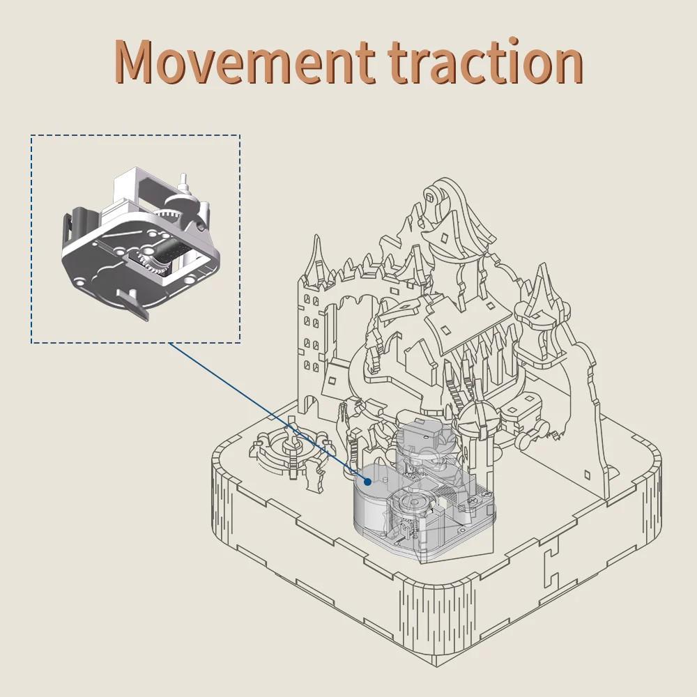 MAGICAL CASTLE - DIY Musical box - 111pcs : ShopForGeek.com: HOME Deco ...