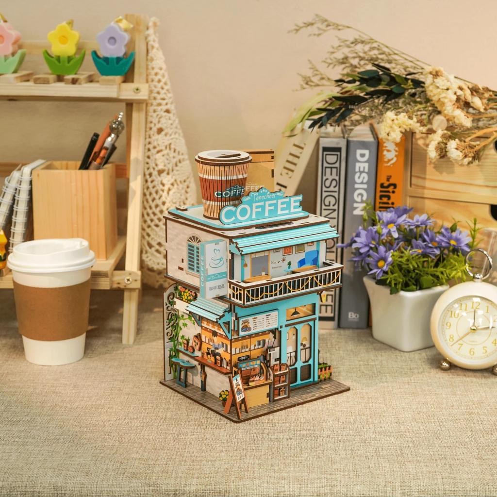 CAPE COFFEE SHOP - DIY Desktop Storage - 159pcs : ShopForGeek.com: Doos ...