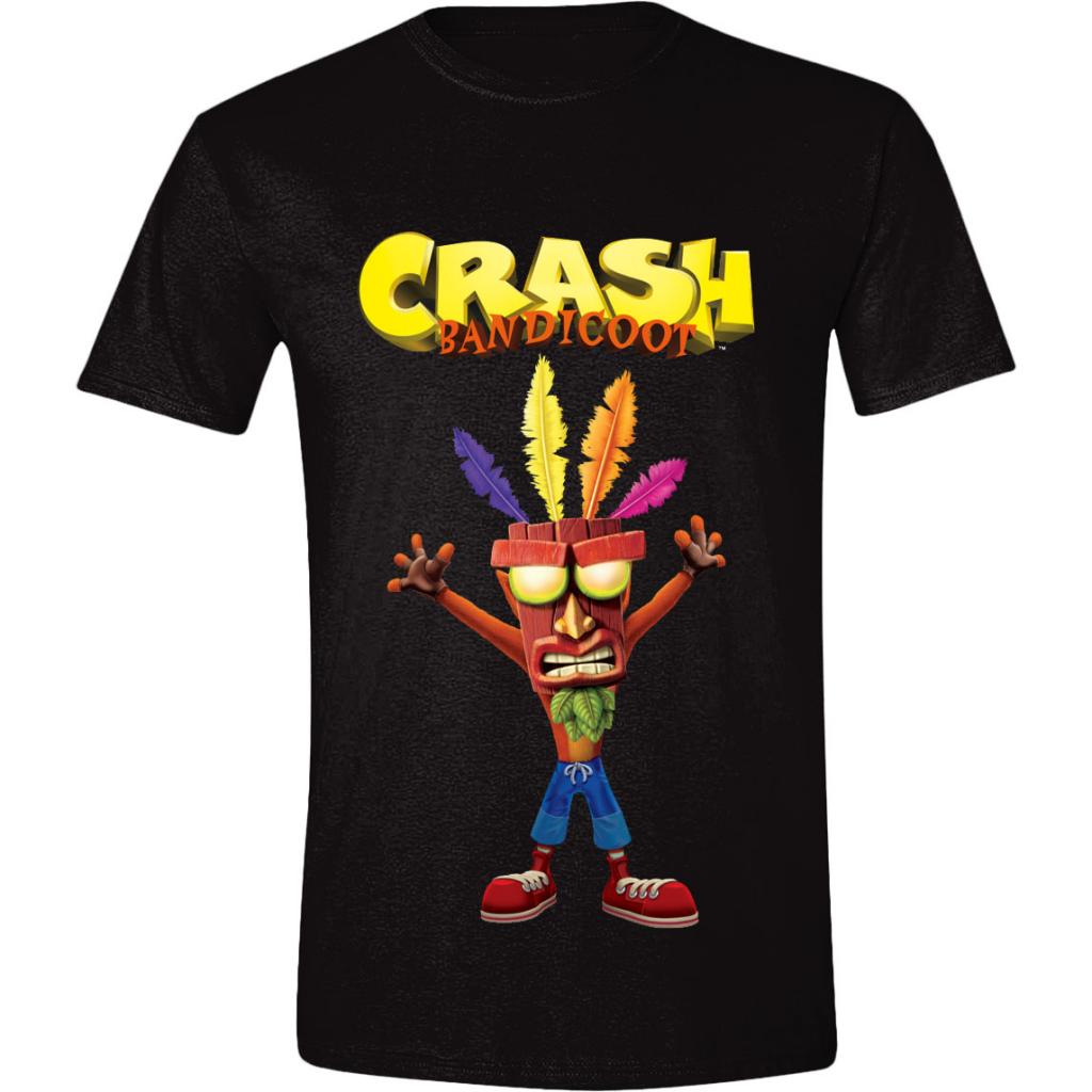 CRASH BANDICOOT - T-Shirt Aku Aku (XXL) : ShopForGeek.com: T-Shirt ...