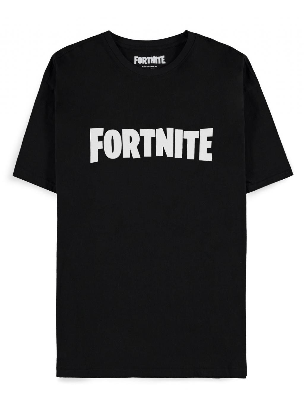 FORTNITE - Logo - Men's T-Shirt (XL) : ShopForGeek.com: T-Shirt Difuzed ...