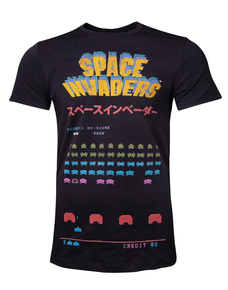 SPACE INVADERS - Men T-Shirt Level - (S) : ShopForGeek.com: T-Shirt ...