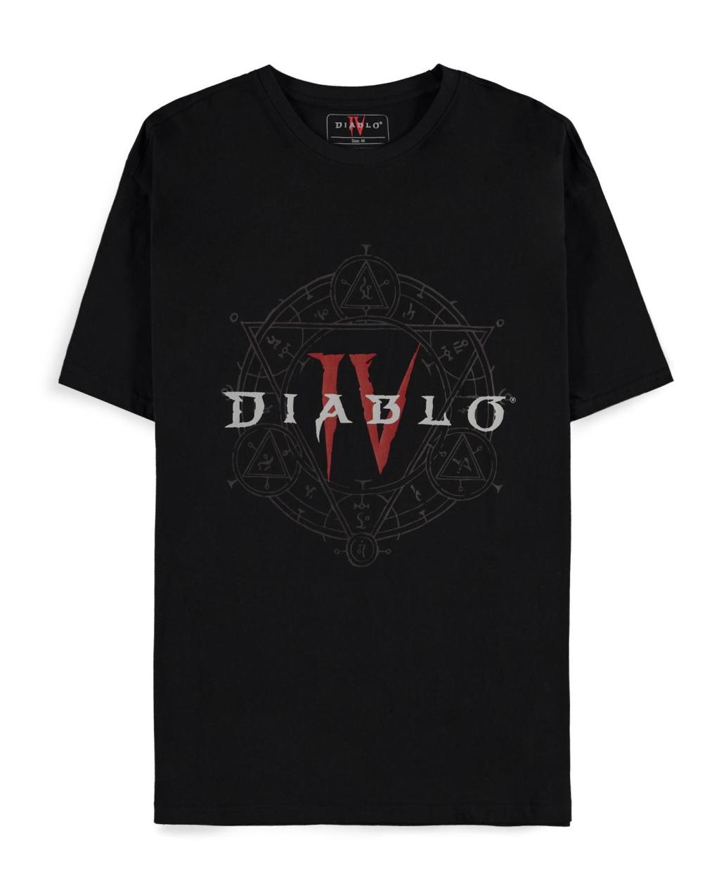 DIABLO IV - Pentagram - Men's T-shirt (L) : ShopForGeek.com: T-Shirt ...