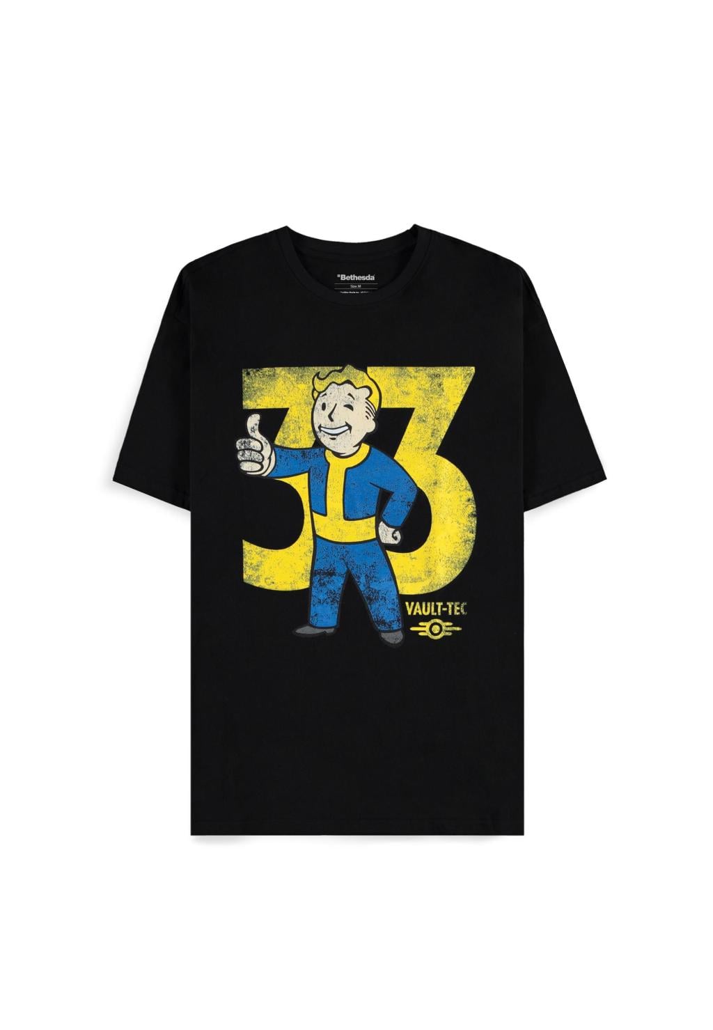 FALLOUT - Vault 33 - T-Shirt Homme (S) : ShopForGeek.com: Camiseta ...