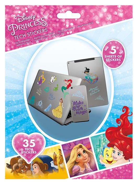DISNEY - Tech Stickers Pack - Princess - Royal Ensemble : ShopForGeek ...