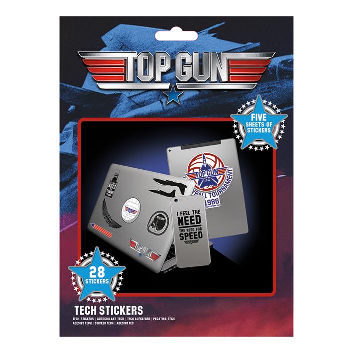 TOP GUN - Wingman - Tech Stickers Pack : ShopForGeek.com: Stickers ...