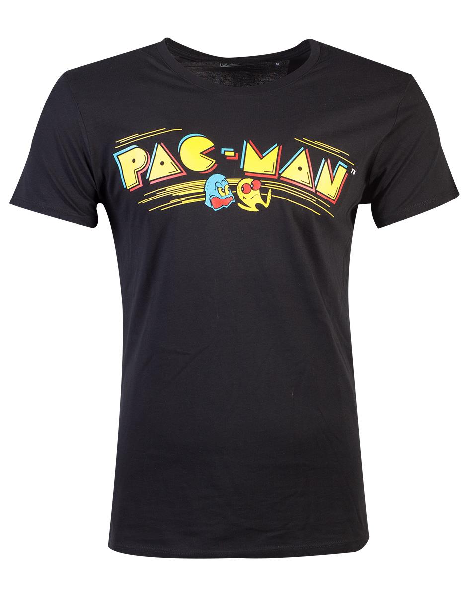 PAC-MAN - T-Shirt Homme Retro Logo - (XXL) : ShopForGeek.com: T-Shirt ...