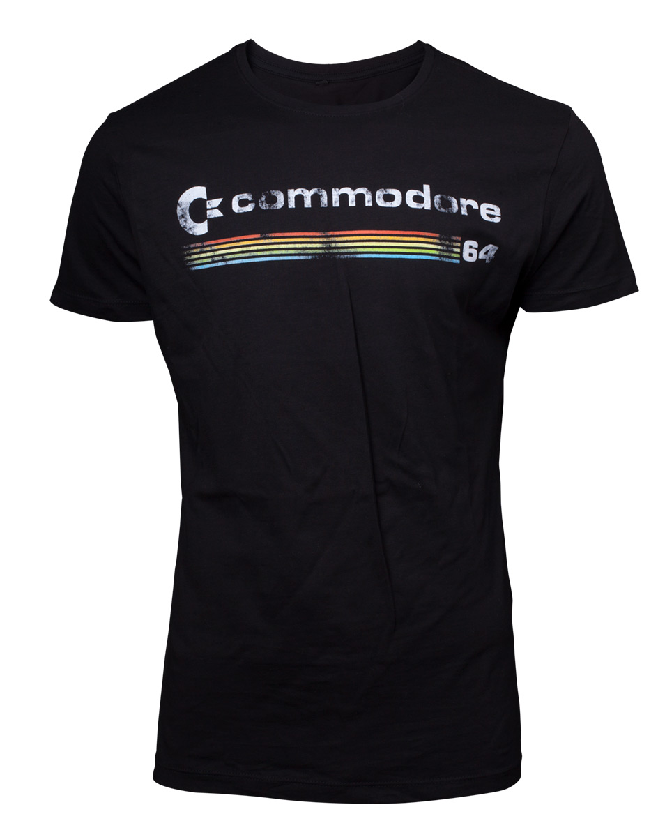 COMMODORE 64 - T-Shirt Logo (XXL) : ShopForGeek.com: T-Shirt Difuzed ...