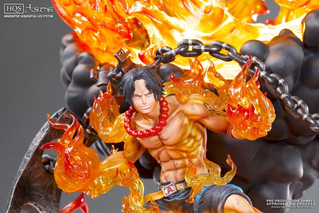 ONE PIECE - Portgas D. Ace - Statue Résine 58cm By Tsume : ShopForGeek ...