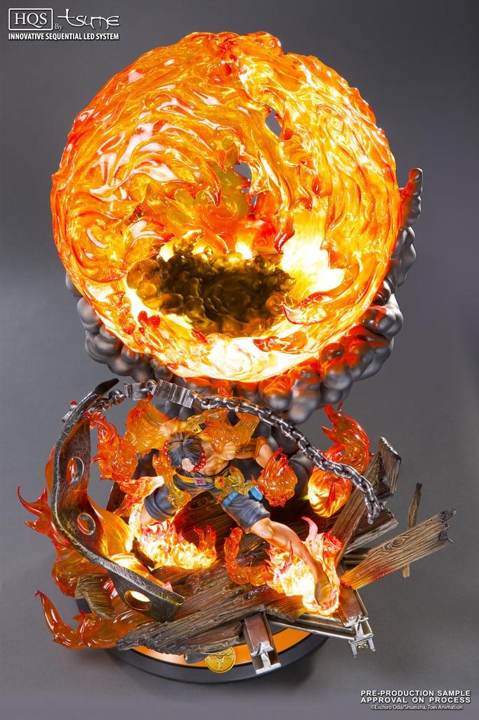 ONE PIECE - Portgas D. Ace - Statue Résine 58cm By Tsume : ShopForGeek ...