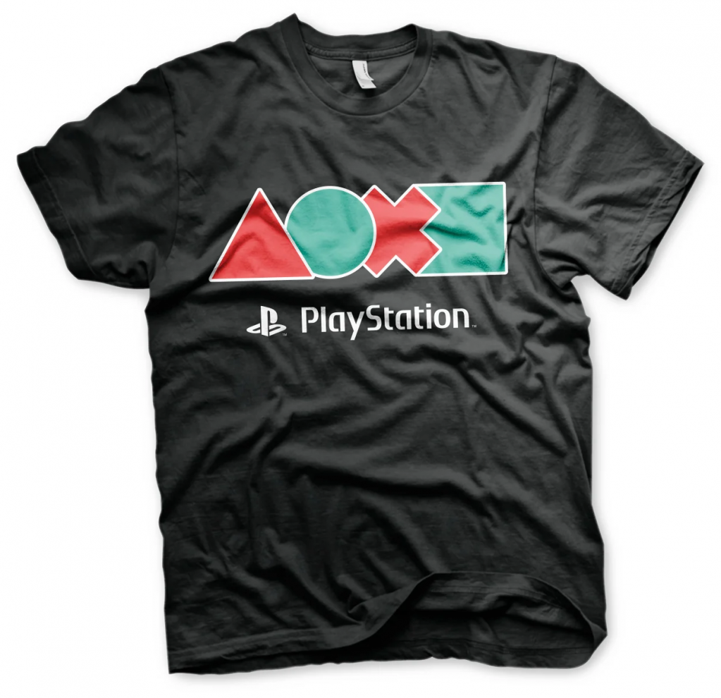 PLAYSTATION - T-Shirt Button Icons (S) : ShopForGeek.com: T-Shirt ...