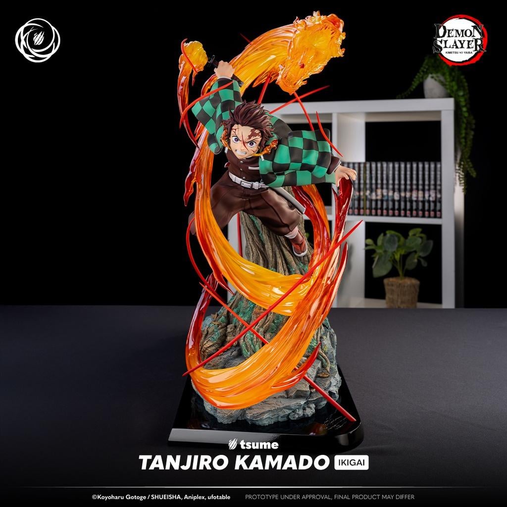 DEMON SLAYER - Tanjiro Kamado - Statue Résine 1/6 By Tsume ...