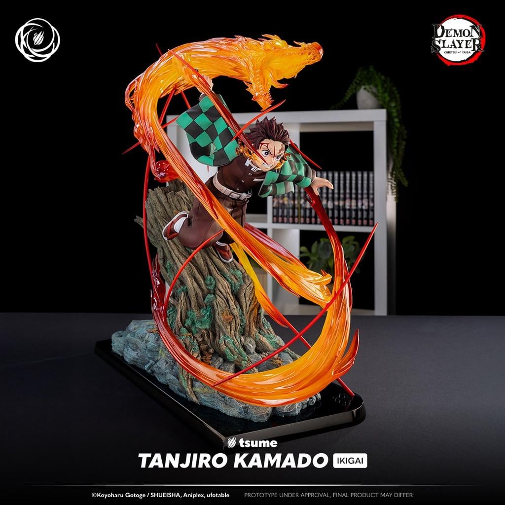 DEMON SLAYER - Tanjiro Kamado - Statue Résine 1/6 By Tsume ...