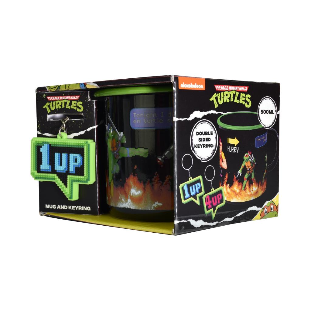 TEENAGE MUTANT NINJA TURTLES - Gift Box - Mug + Keyring : ShopForGeek ...