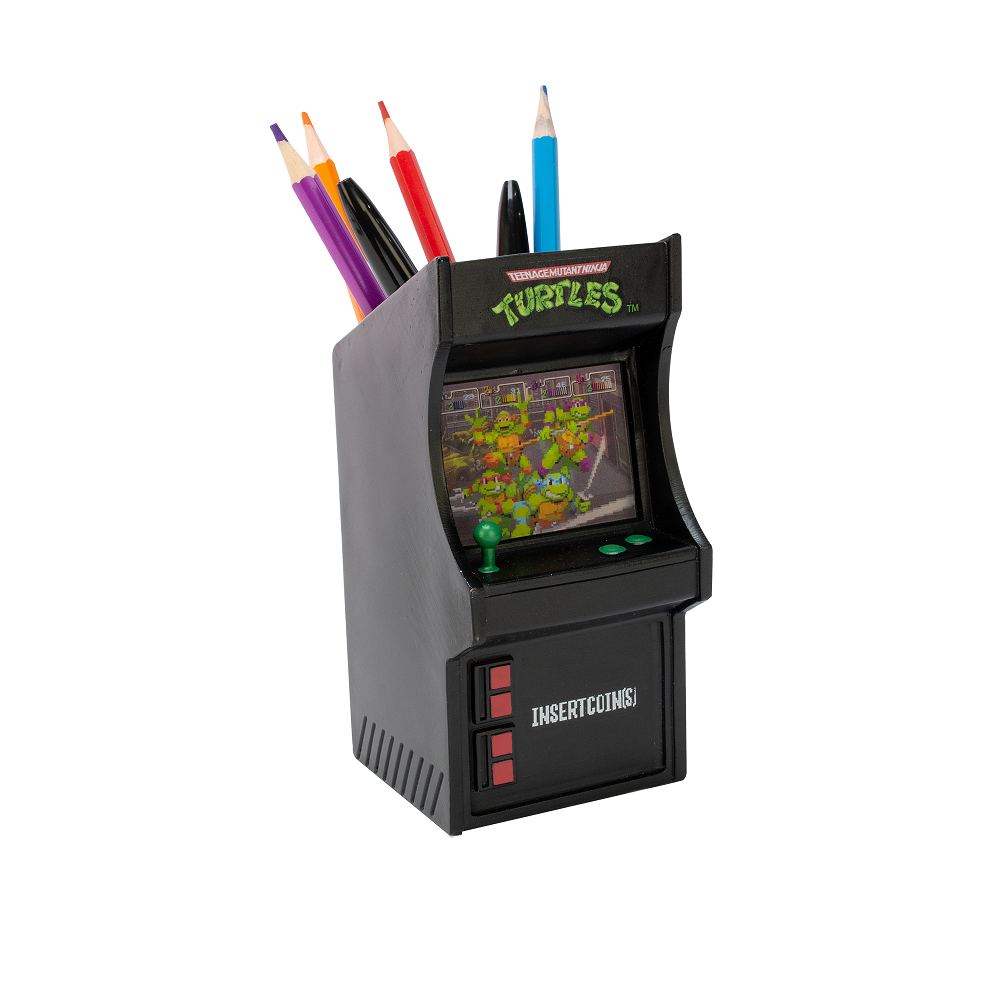 TEENAGE MUTANT NINJA TURTLES - Arcade Machine - 3D Pen Pot ...