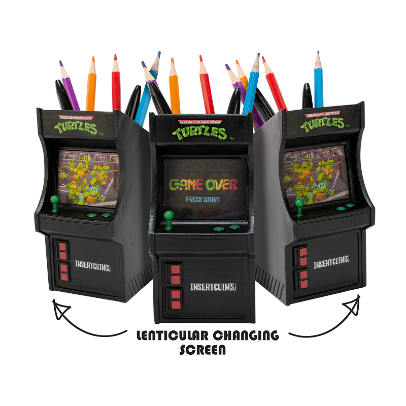 TEENAGE MUTANT NINJA TURTLES - Arcade Machine - 3D Pen Pot ...