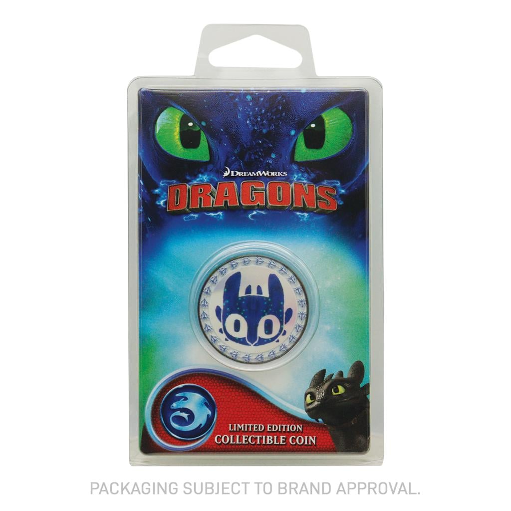 HOW TO TRAIN YOUR DRAGON - Toothless - Limited Edition Coin ...
