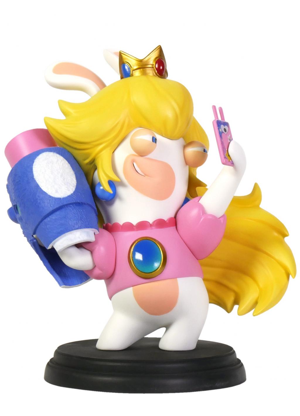 MARIO + RABBIDS KINGDOM - Figurine 6 inch Rabbit Peach (Ubisoft ...