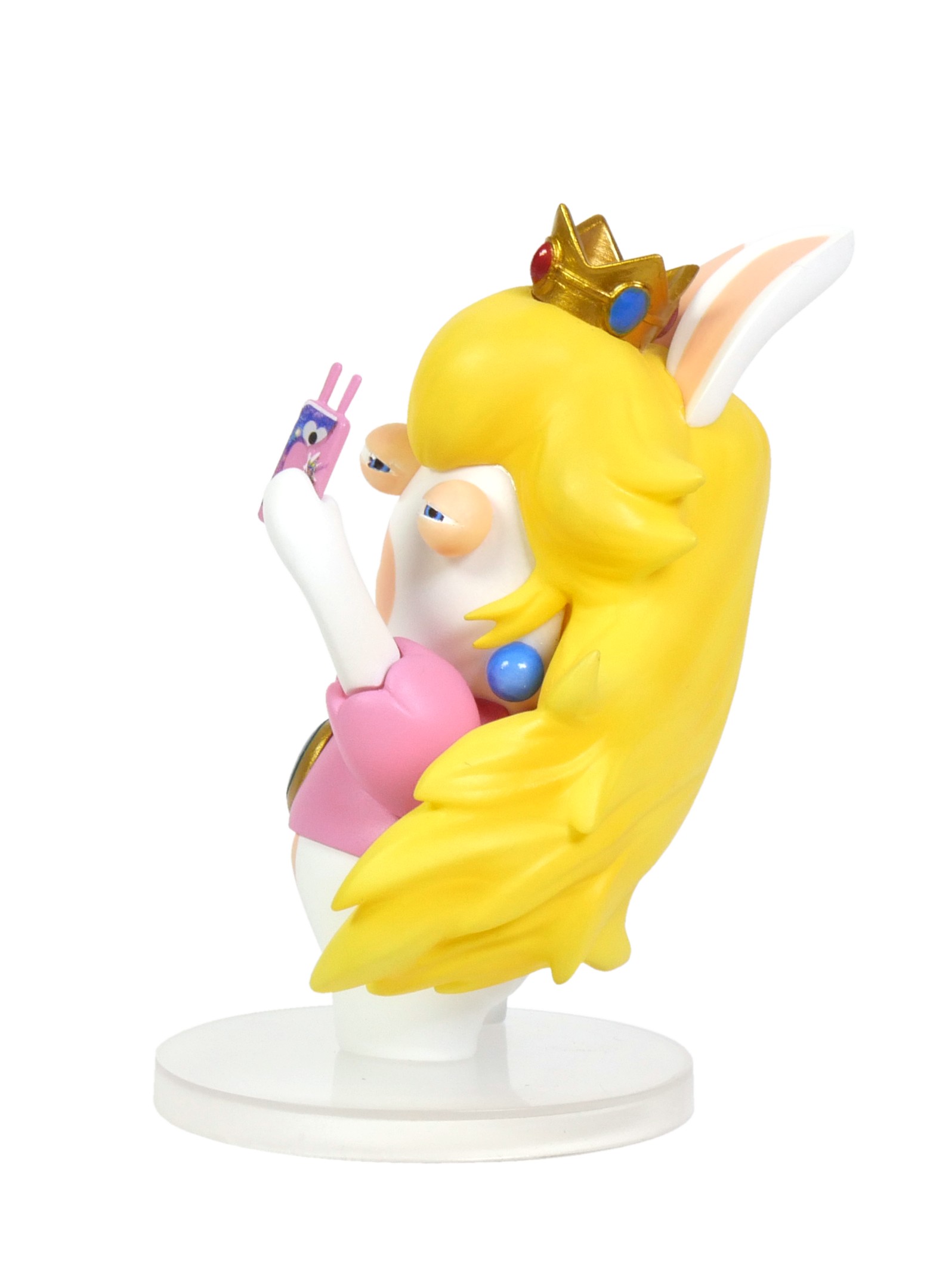 MARIO + RABBIDS KINGDOM - Figurine 3 inch Rabbit Peach (Ubisoft ...