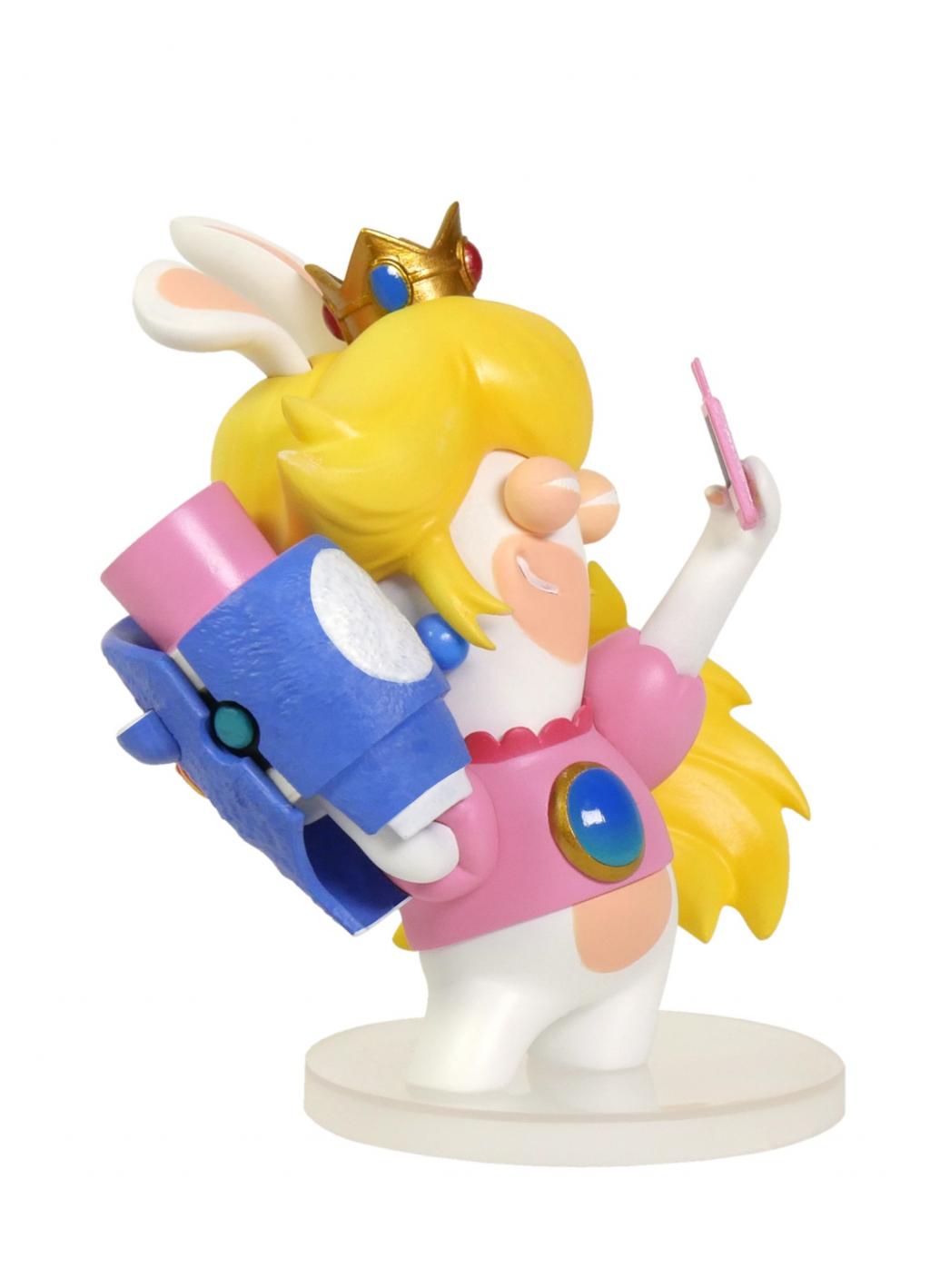 MARIO + RABBIDS KINGDOM - Figurine 3 inch Rabbit Peach (Ubisoft ...