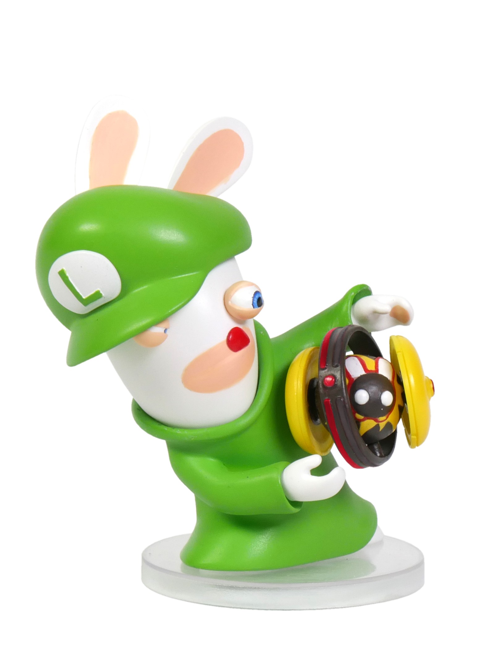 MARIO + RABBIDS KINGDOM - Figurine 3 inch Rabbit Luigi (Ubisoft ...