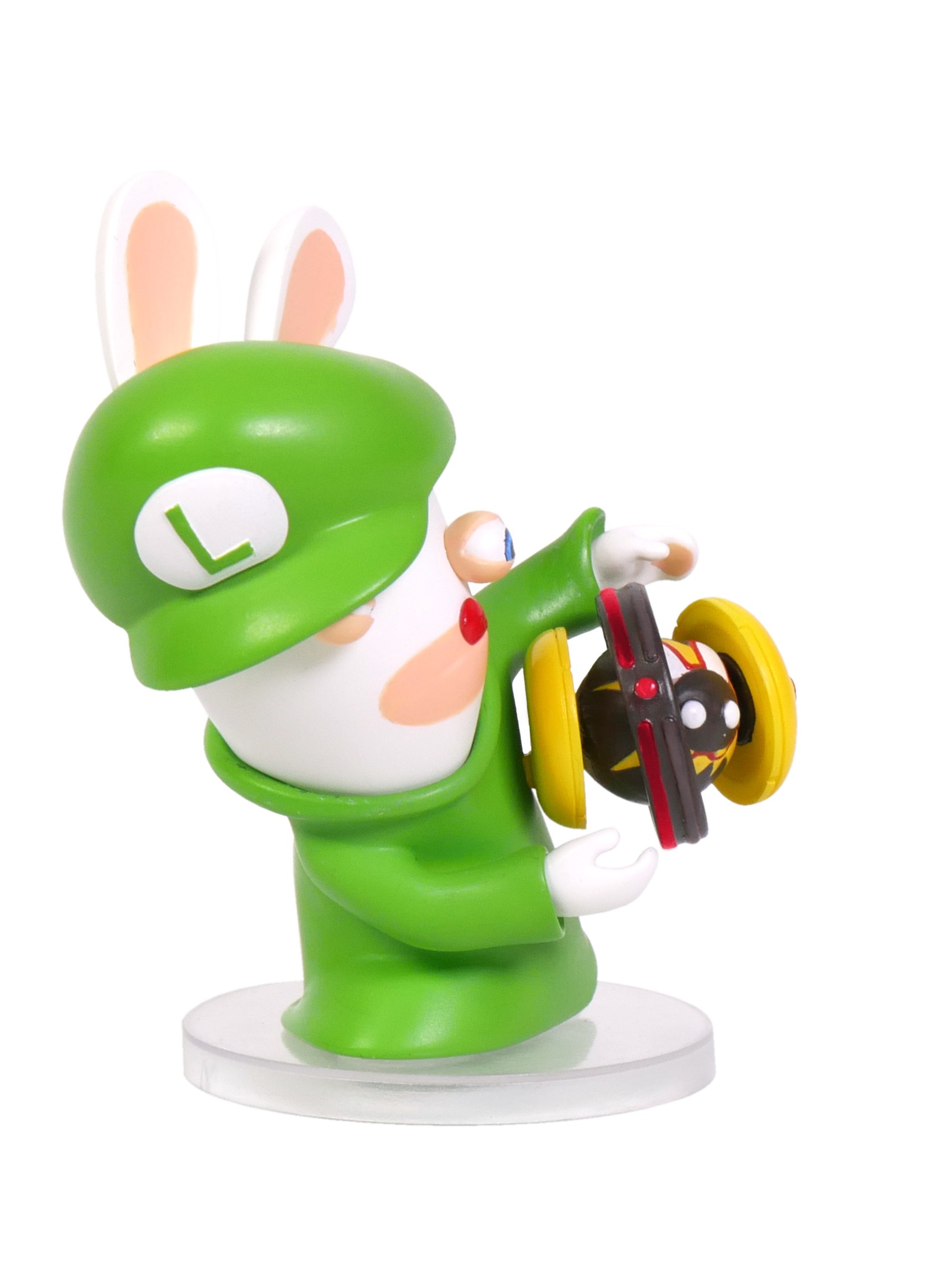 MARIO + RABBIDS KINGDOM - Figurine 3 inch Rabbit Luigi (Ubisoft ...