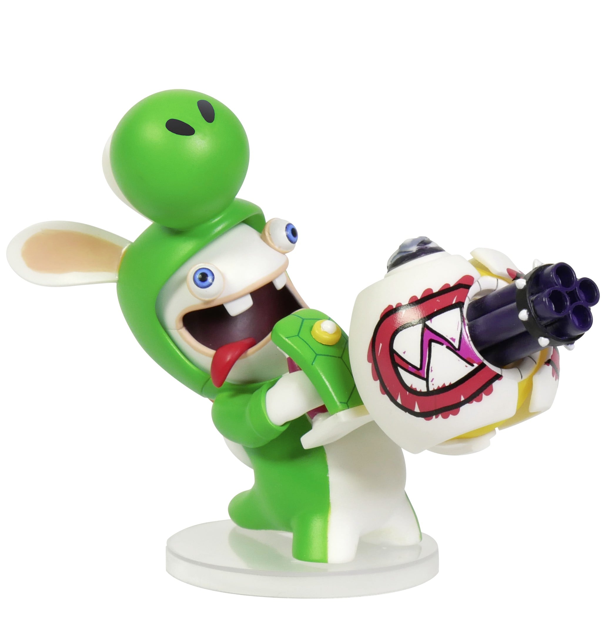 MARIO + RABBIDS KINGDOM - Figurine 3 inch Rabbit Yoshi (Ubisoft ...