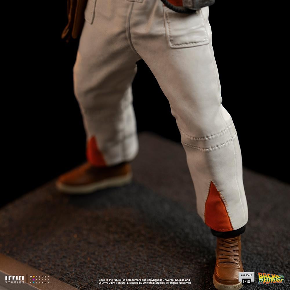 BACK TO THE FUTURE - Doc Brown - Statue Art Scale 1/10 22cm ...