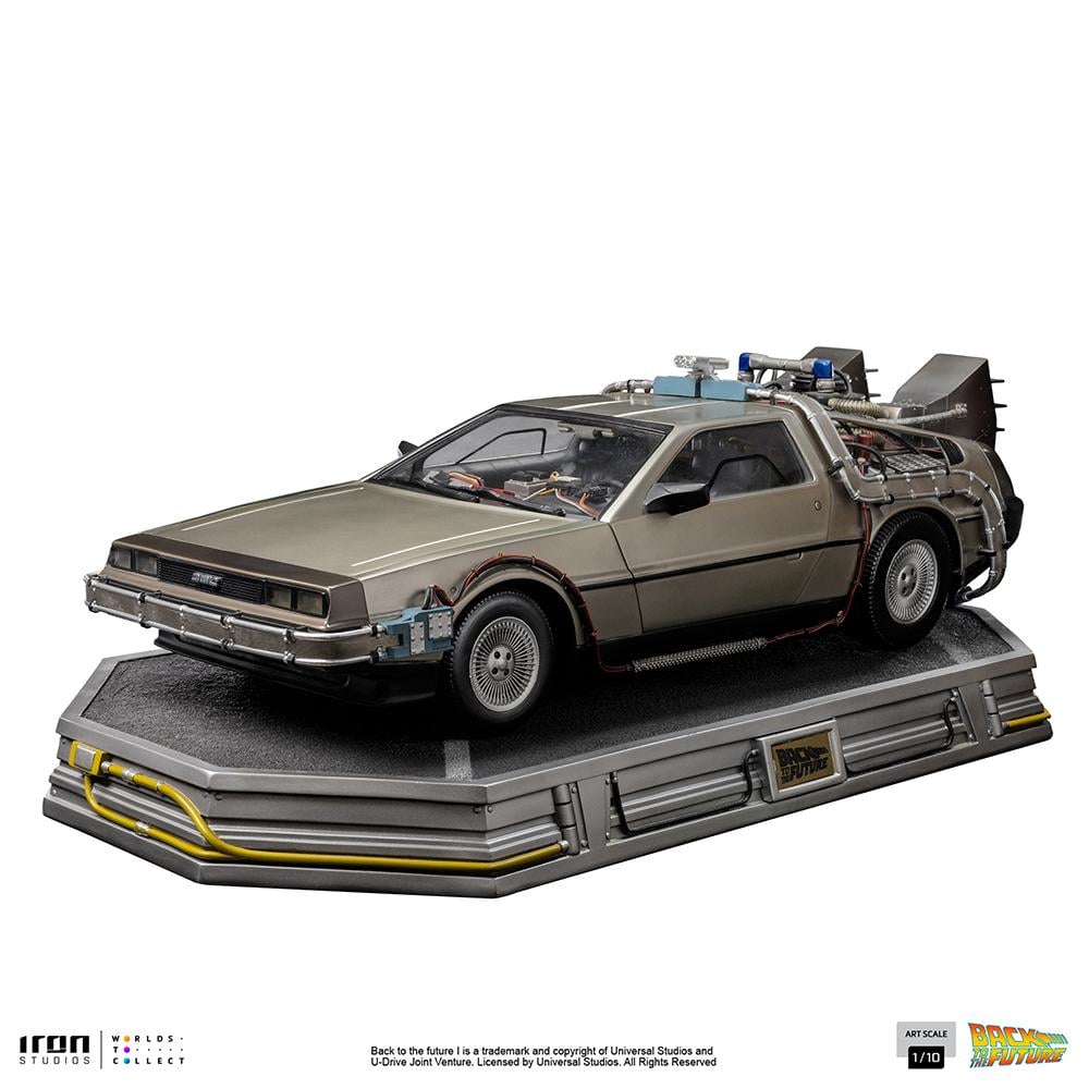 BACK TO THE FUTURE - Delorean - Statue Art Scale 1/10 23.5cm ...