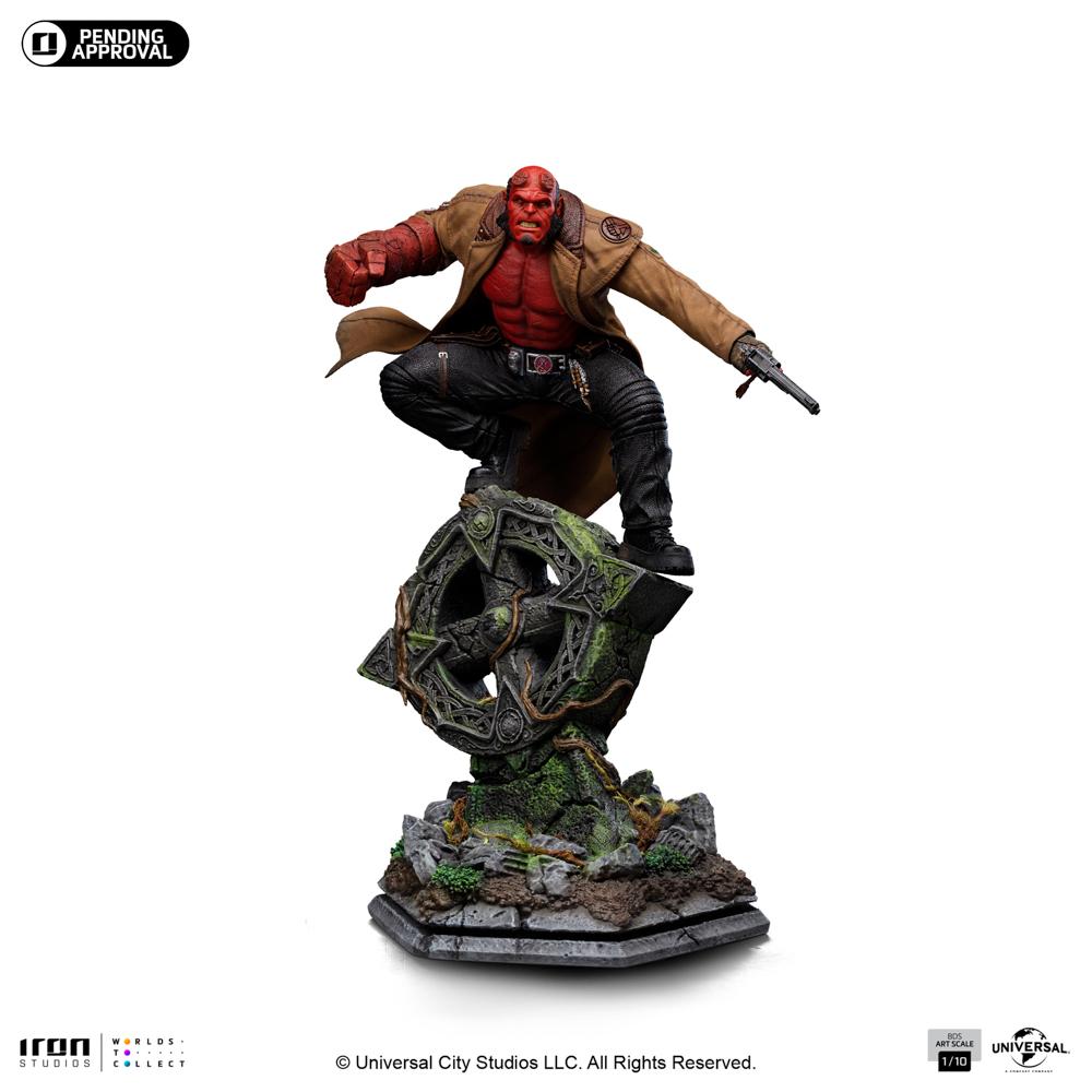 HELLBOY 2 - Hellboy - Statuette Art Scale 1/10 34.3cm : ShopForGeek.com ...