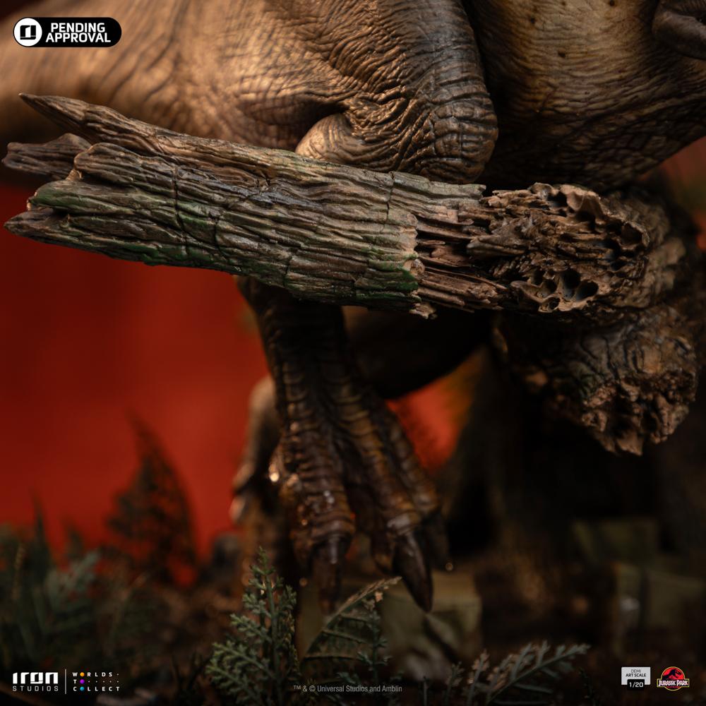 JURASSIC PARK - T-Rex Chase - Statue Demi Art Scale 1/20 60cm ...