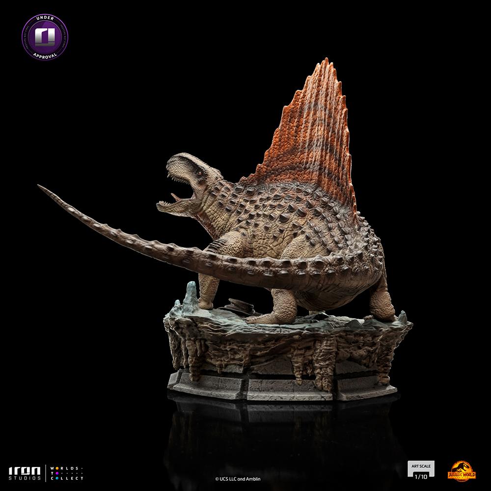 JURASSIC WORLD DOMINION - Dimetrodon - Statue Art Scale 1/10 19cm ...