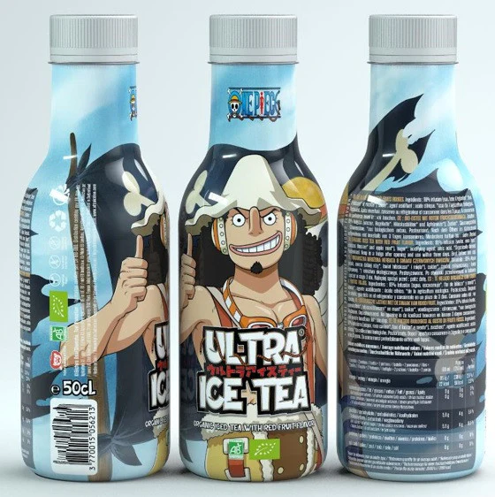 ONE PIECE - Ultra Ice Tea - Usopp - Bottle 50 Cl : ShopForGeek.com ...