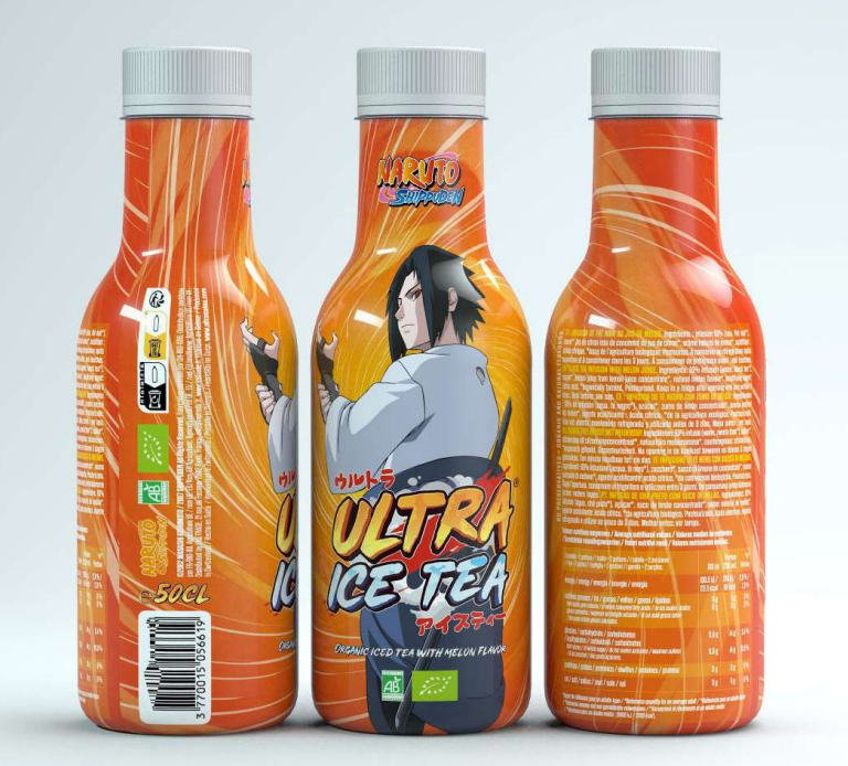 NARUTO SHIPPUDEN - Ultra Ice Tea - Sasuke - Bottle 50 Cl : ShopForGeek ...
