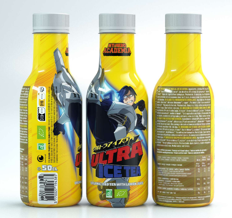 MY HERO ACADEMIA - Ultra Ice Tea - Iida - Bottle 50 Cl : ShopForGeek ...