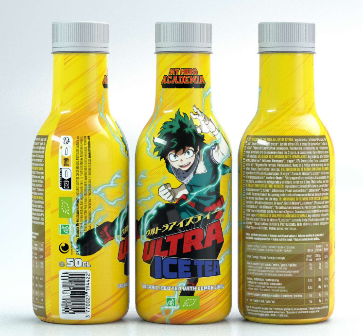 MY HERO ACADEMIA - Ultra Ice Tea - Izuku - Bottle 50 Cl : ShopForGeek ...