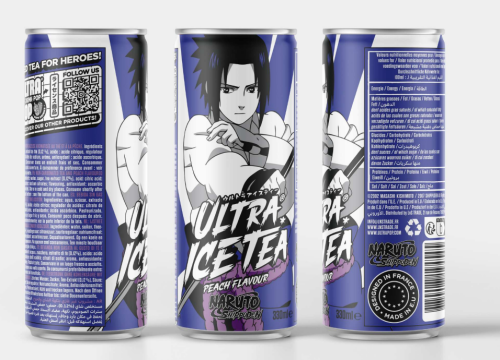 NARUTO SHIPPUDEN - Ice Tea - Naruto - Can 33 Cl : ShopForGeek.com ...