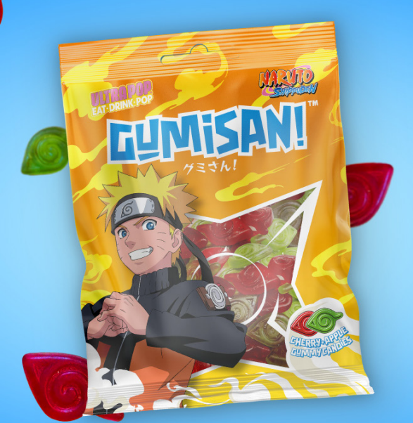 NARUTO SHIPPUDEN - Gumisan 'Jelly Sweets' - 180g : ShopForGeek.com ...