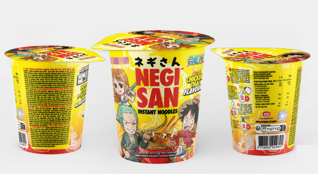 ONE PIECE - Cup Noddles - Luffy/Zoro/Nami - Thai Chicken : ShopForGeek ...