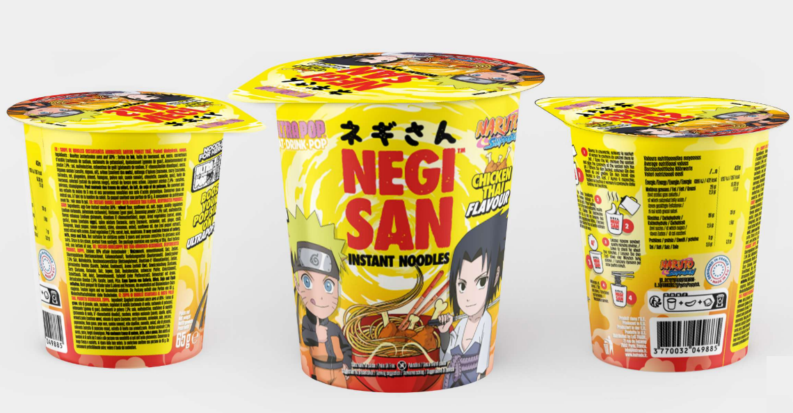 NARUTO SHIPPUDEN - Cup Noddles - Naruto/Sasuke - Thai Chicken ...