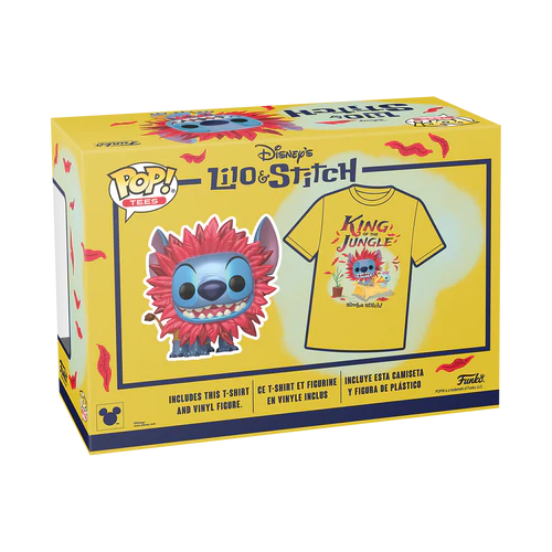 STITCH COSTUME - Booble Head POP N° 1461 - Simba + Tee (M ...