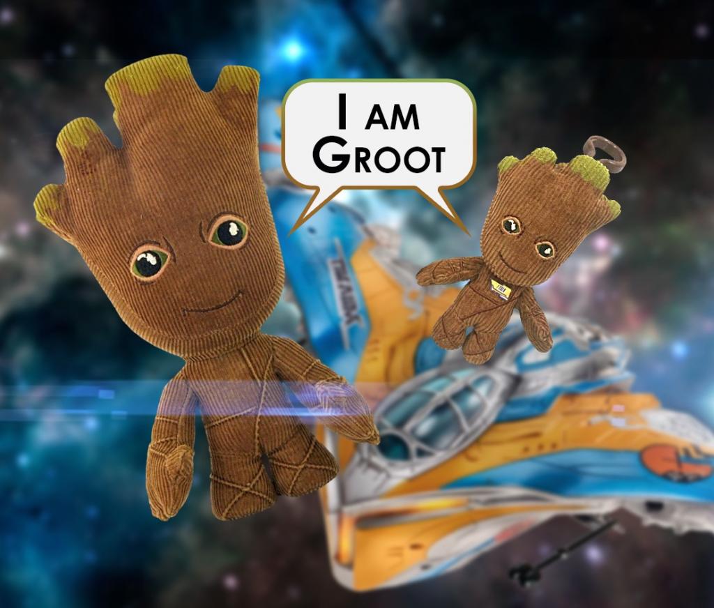 GUARDIANS OF THE GALAXY 2 - Talking Plush Groot - 25cm : ShopForGeek ...