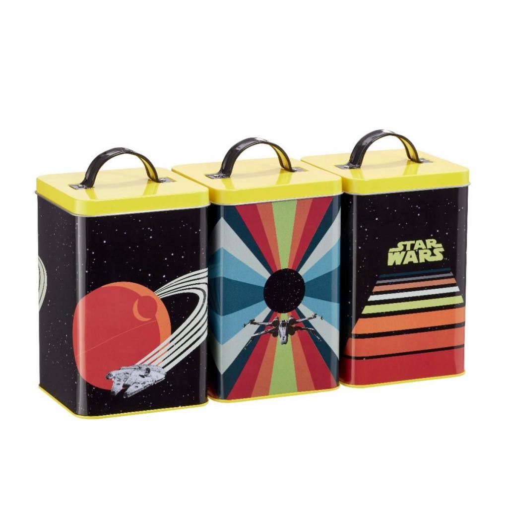 STAR WARS - Kitchen Storage 3 Piece Set - Retro Vehicles : ShopForGeek ...