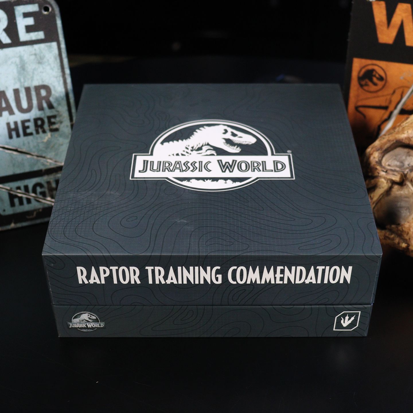 JURASSIC WORLD - Raptor Training Commendation Set - Edition Limitée ...