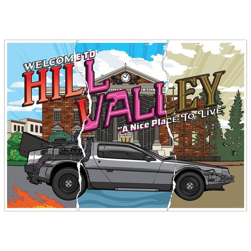 BACK TO THE FUTURE - Hill Valley - Art Print - Limited Edition ...