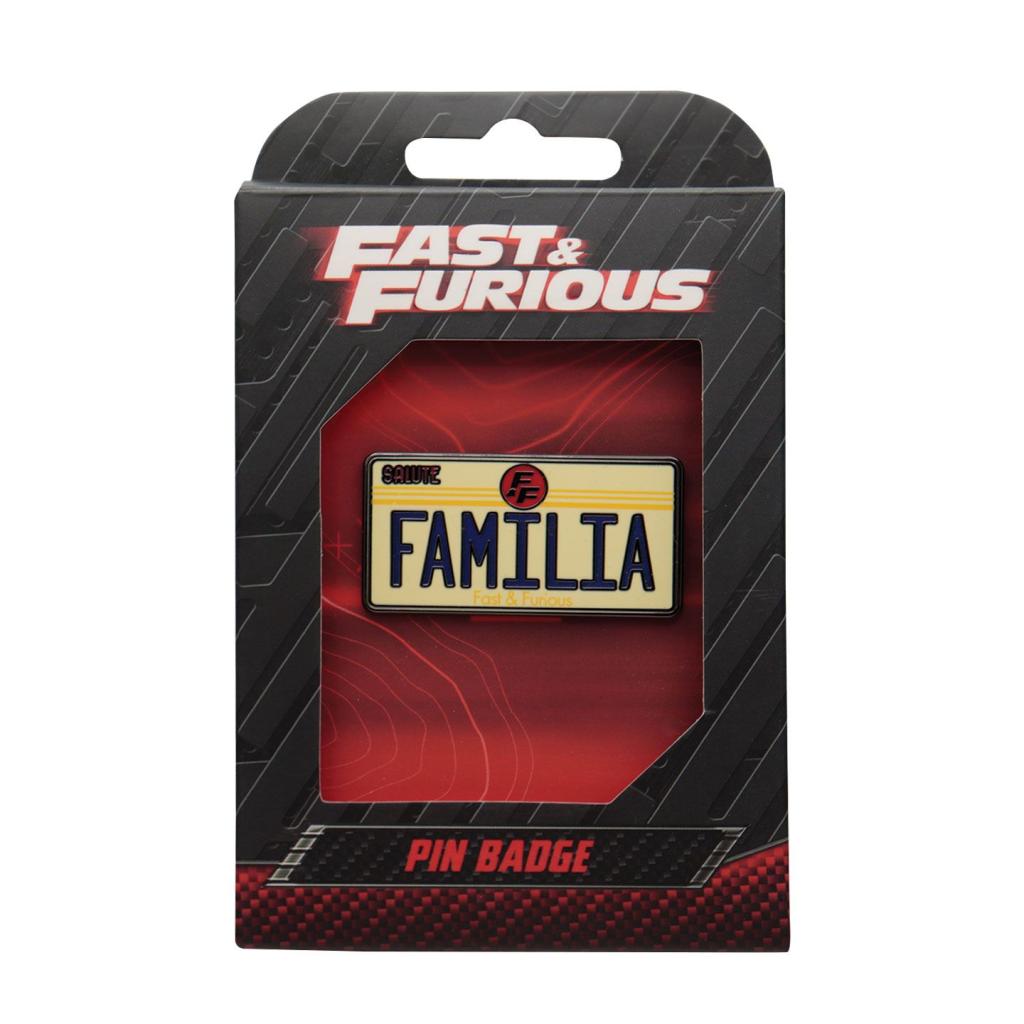 FAST & FURIOUS - Familia License Plate - Limited Edition Pin's ...