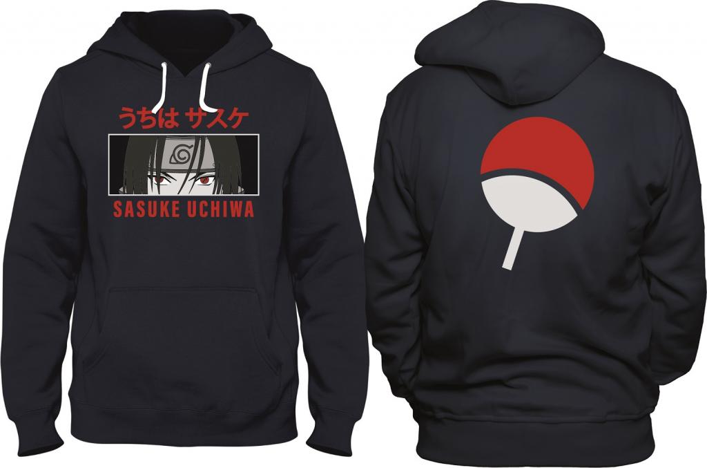 NARUTO - Sasuke Uchiwa - Sweatshirt unisex (M) : ShopForGeek.com: Pull ...