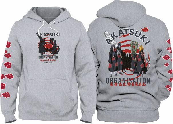 NARUTO SHIPPUDEN - Akatsuki Organisation - Sweat-Shirt (L ...